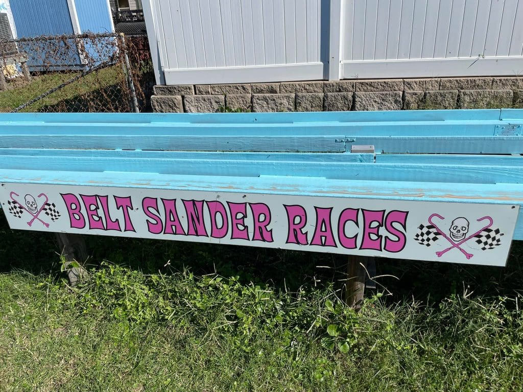 Belt Sander Races at The Gaff - Port Aransas Bucket List