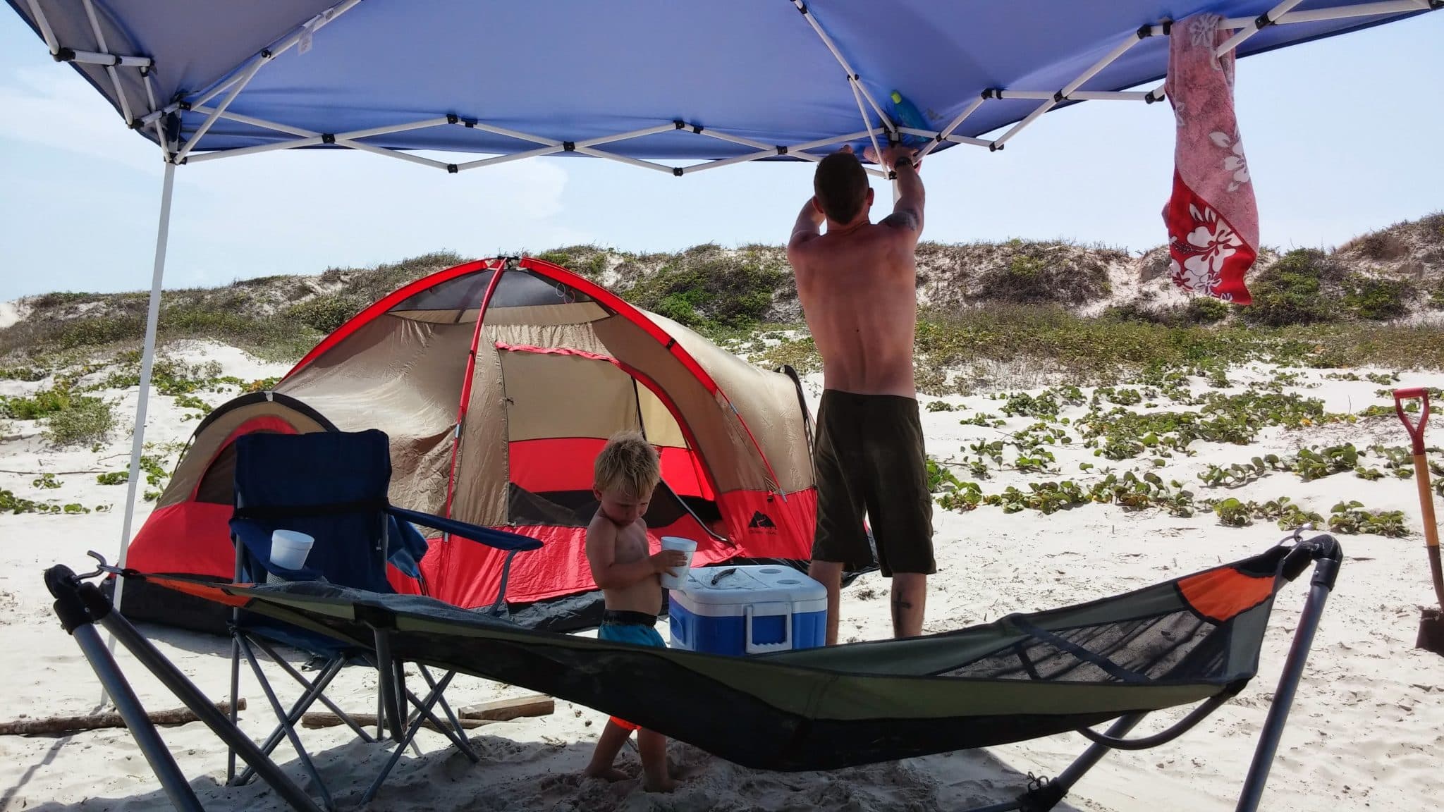 beach-camping-port-aransas-texas - Port Aransas Bucket List